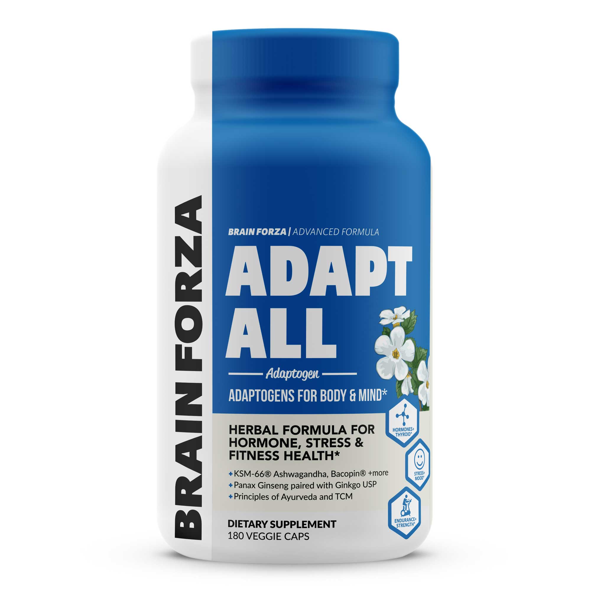 Brain Forza Adapt All Adaptogen, 180 Capsules – Brain Forza Labs Inc.