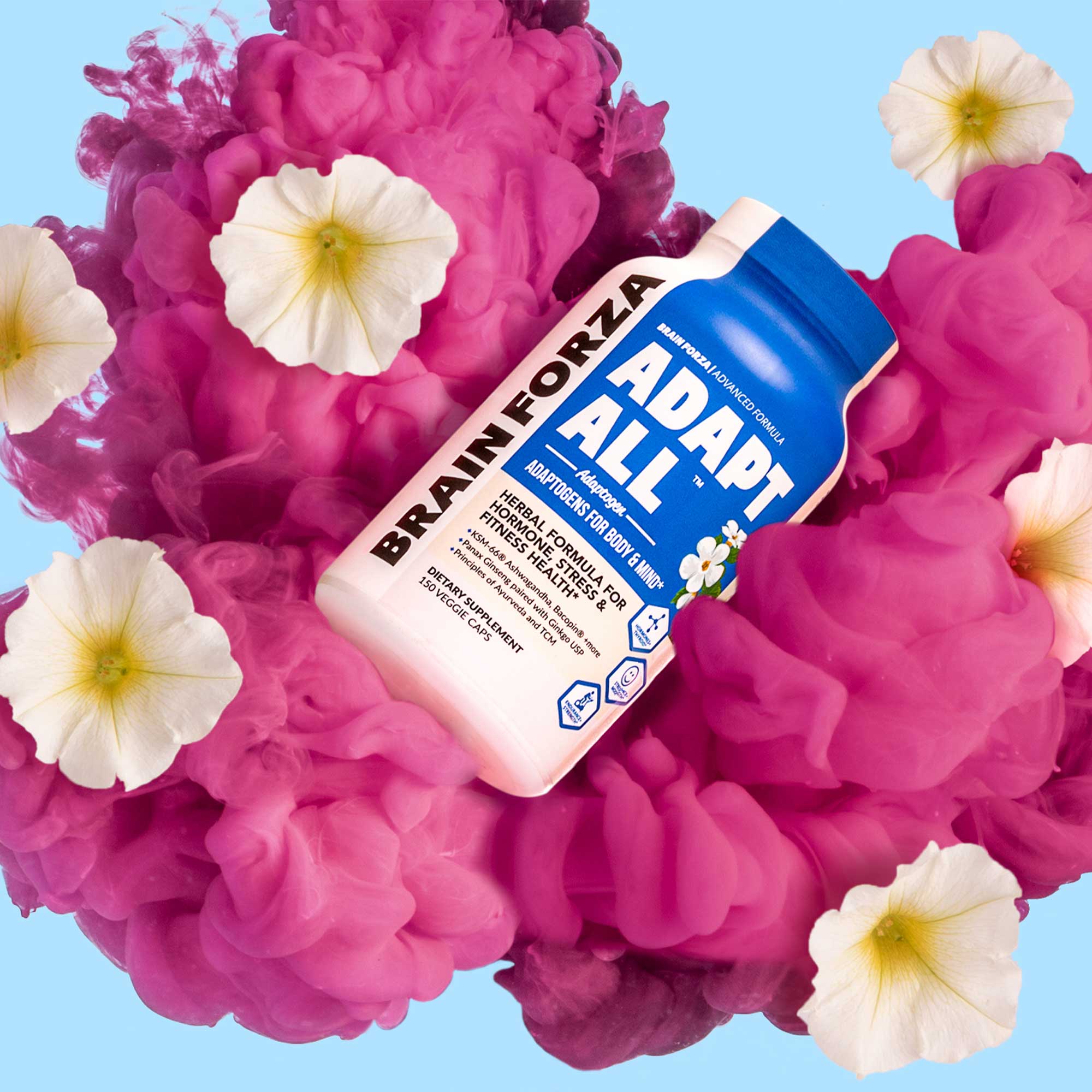 Brain Forza Adapt All Adaptogen, 180 Capsules – Brain Forza®